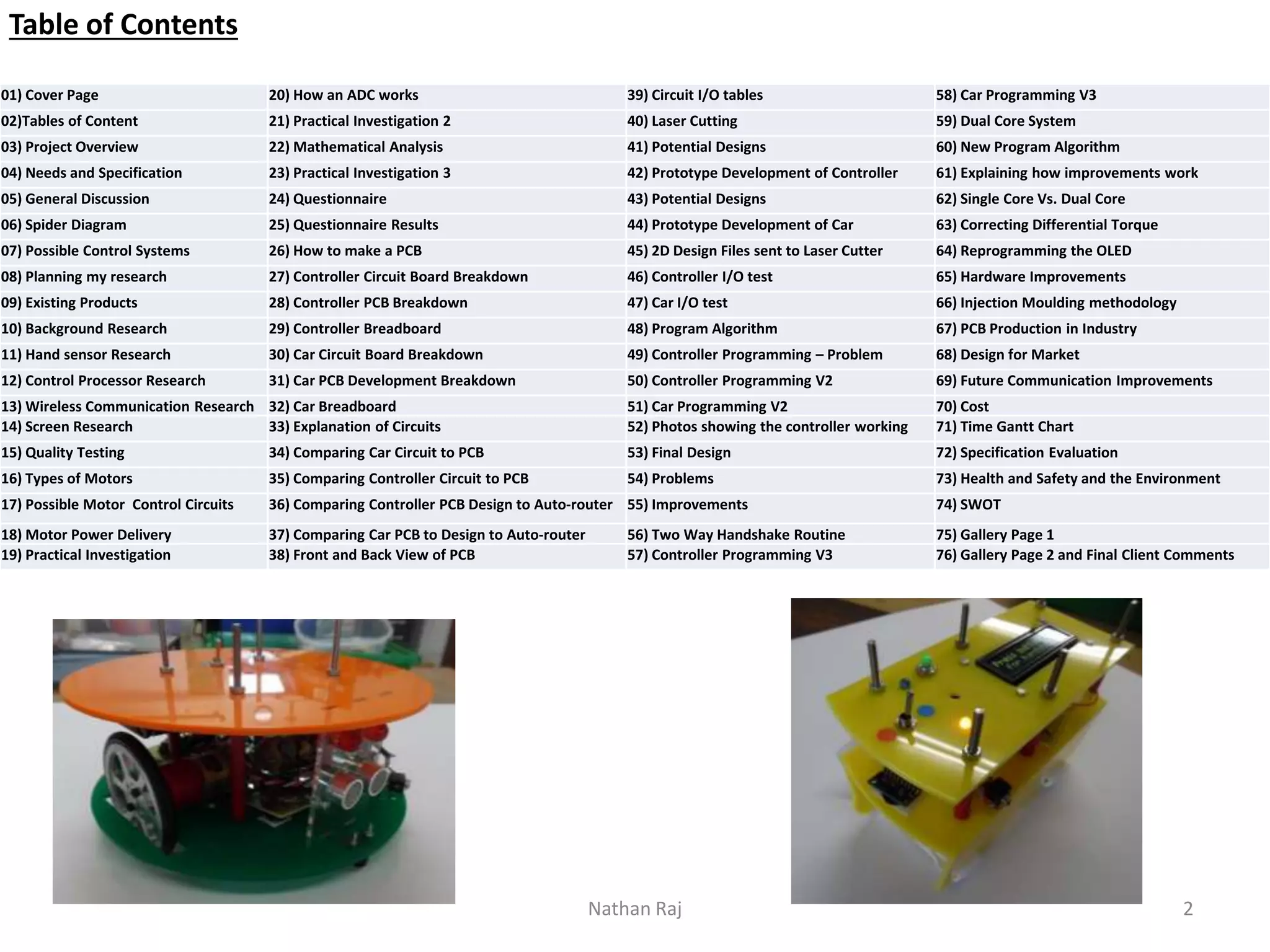 Accelerometer Controller Robot | PPT