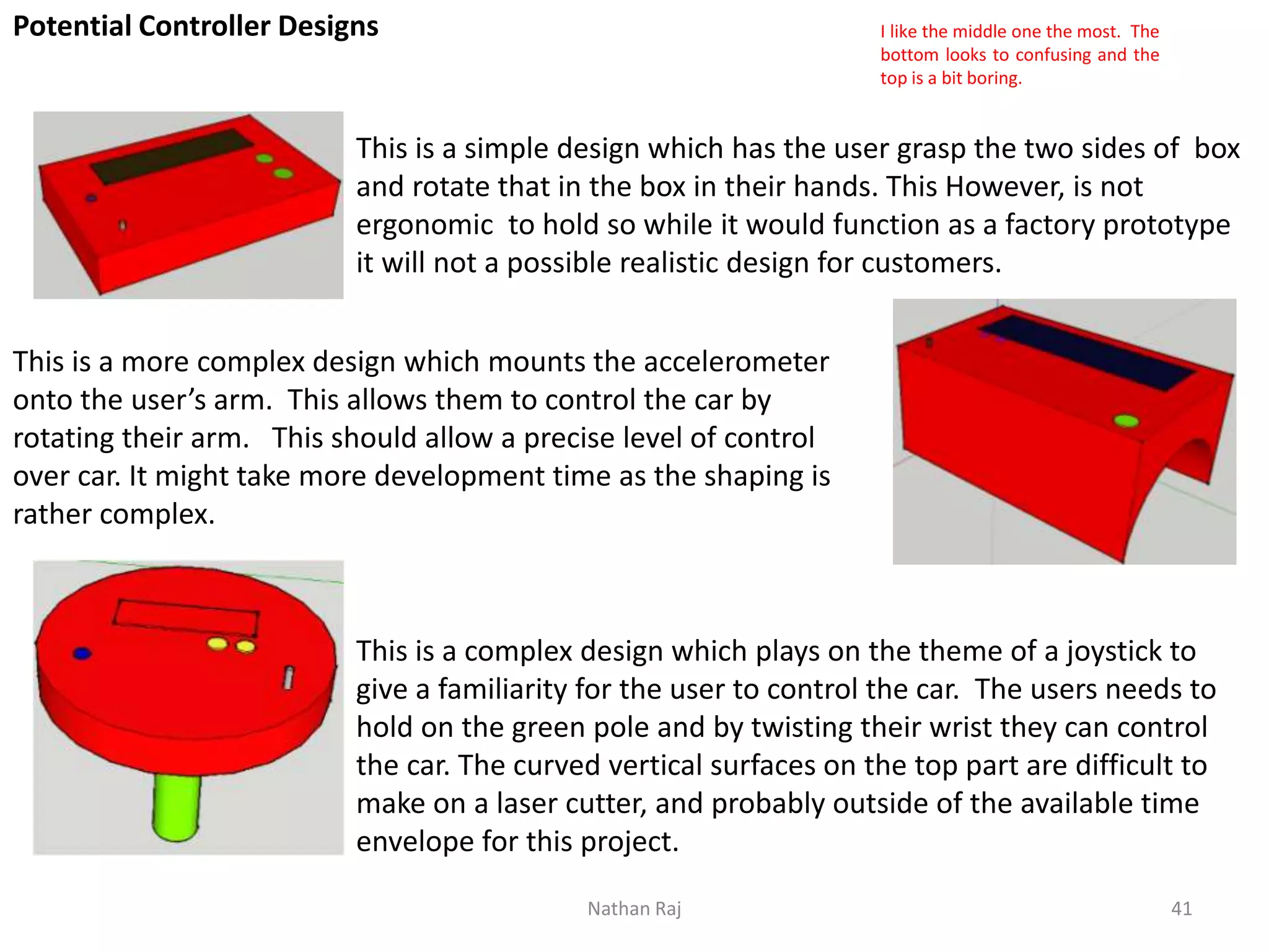 Accelerometer Controller Robot | PPT