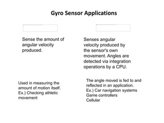 Accelerometer and gyroscope | PPTX