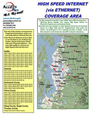 Accel Net Coverage Map | PDF