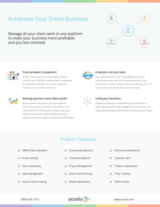Accelo Overview | PDF