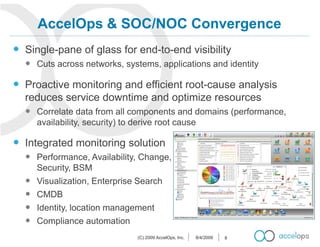 AccelOps & SOC-NOC Convergence | PPT