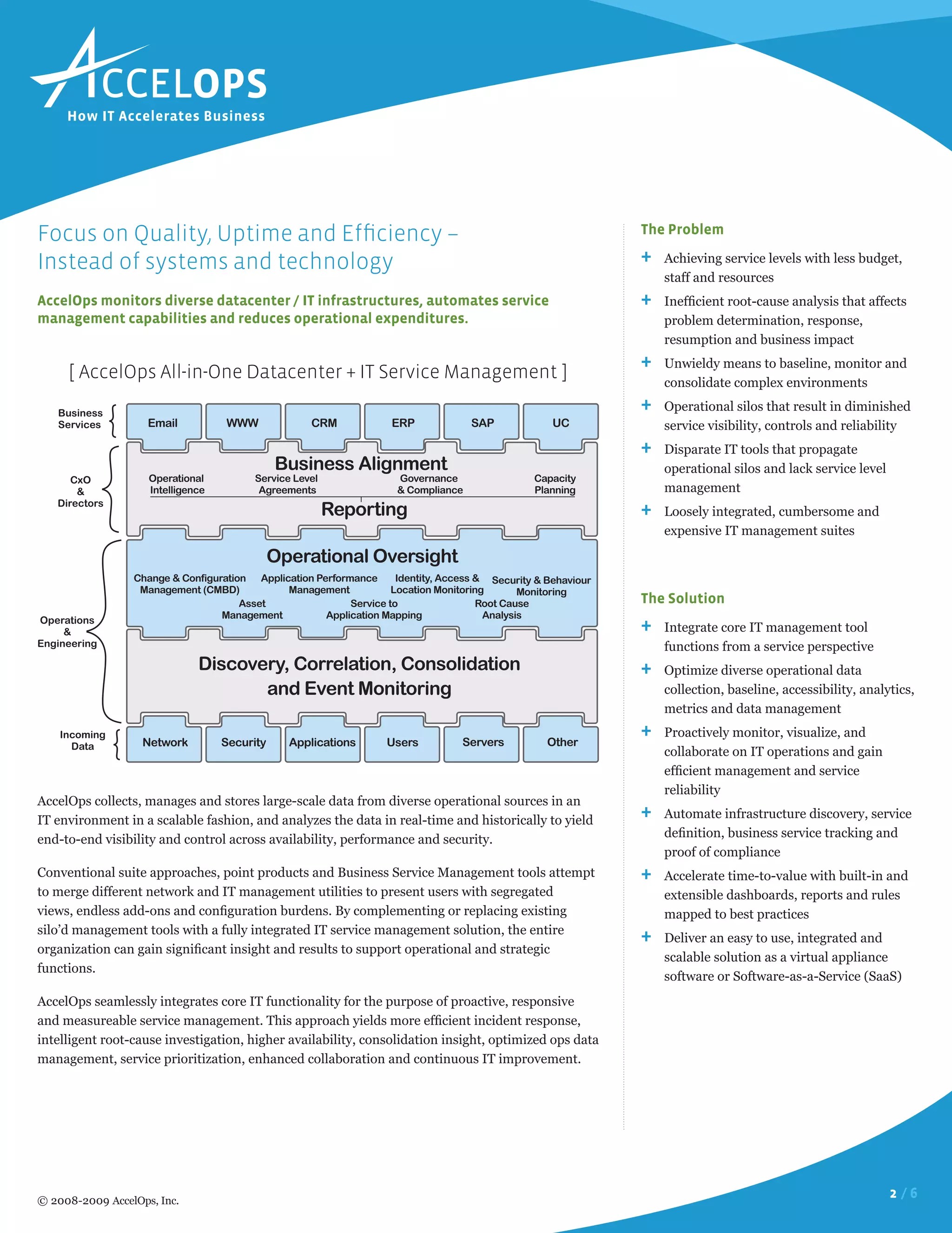 Accel Ops Brochure0609 | PDF
