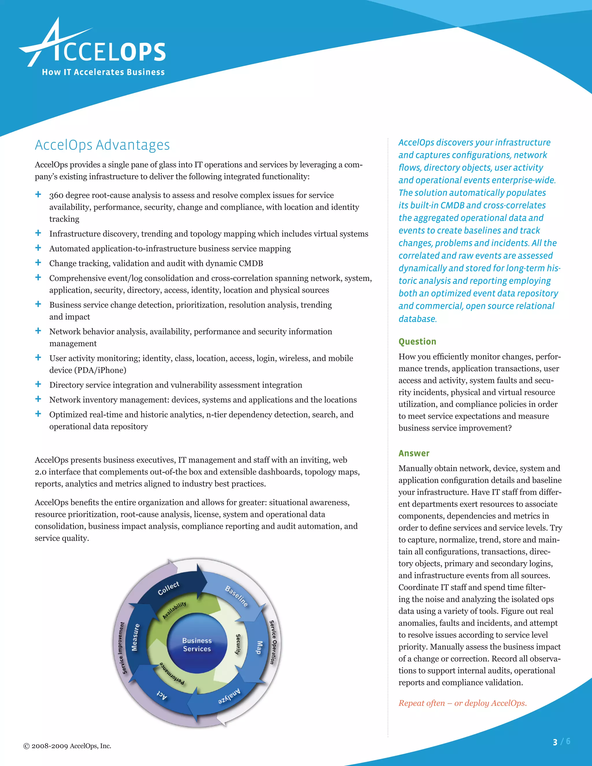 Accel Ops Brochure0609 | PDF