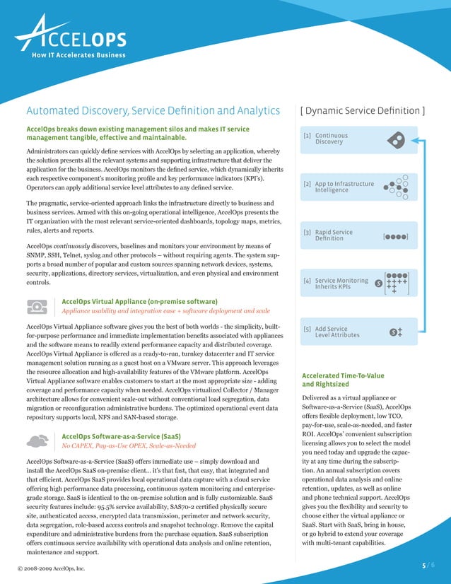 Accel Ops Brochure0609 | PDF
