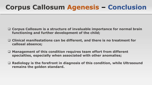 Agenesis of the Corpus Callosum | PDF | Pregnancy | Reproductive Health
