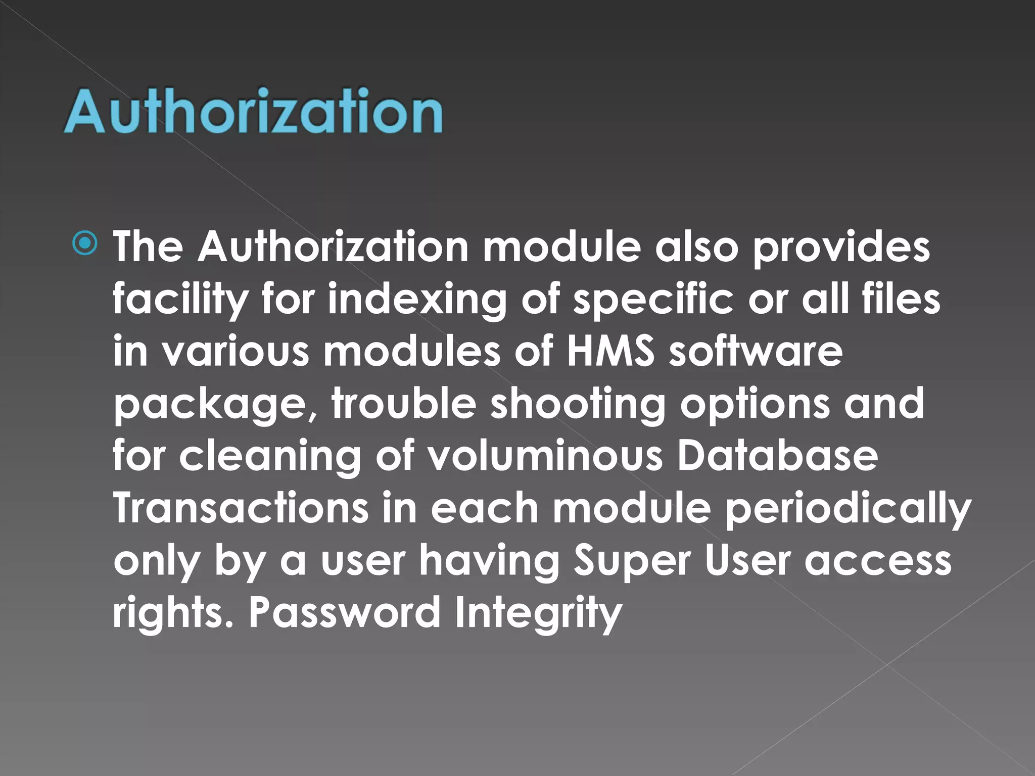 ACCENT Hospital Management System | PPT