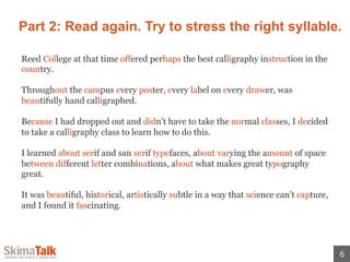 Accent Reduction 3 | PDF