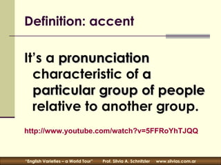 Accents silvia schnitzler | PPT
