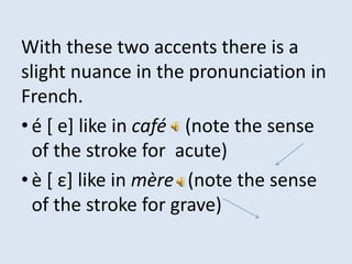 Accents in french | PPSX