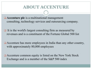 Accenture company details | PPTX