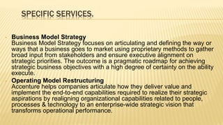 Accenture brief overview | PPTX