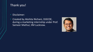 Accenture- IIM Internship | PPTX