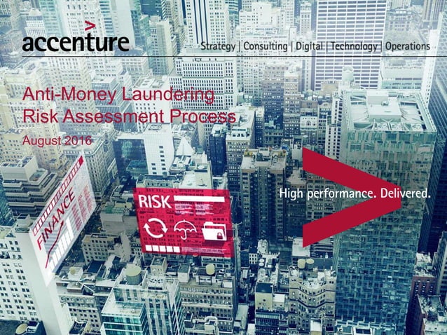 Anti-Money Laundering (AML) Risk Assessment Process | PPTX | Business ...