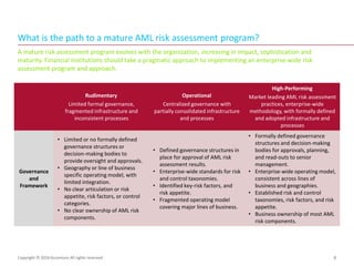 Anti-Money Laundering (AML) Risk Assessment Process | PPTX