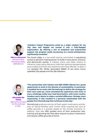 Accenture - Ashoka : 10 years of partnership | PDF | Non-Profit ...