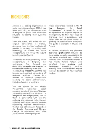 Accenture - Ashoka : 10 years of partnership | PDF