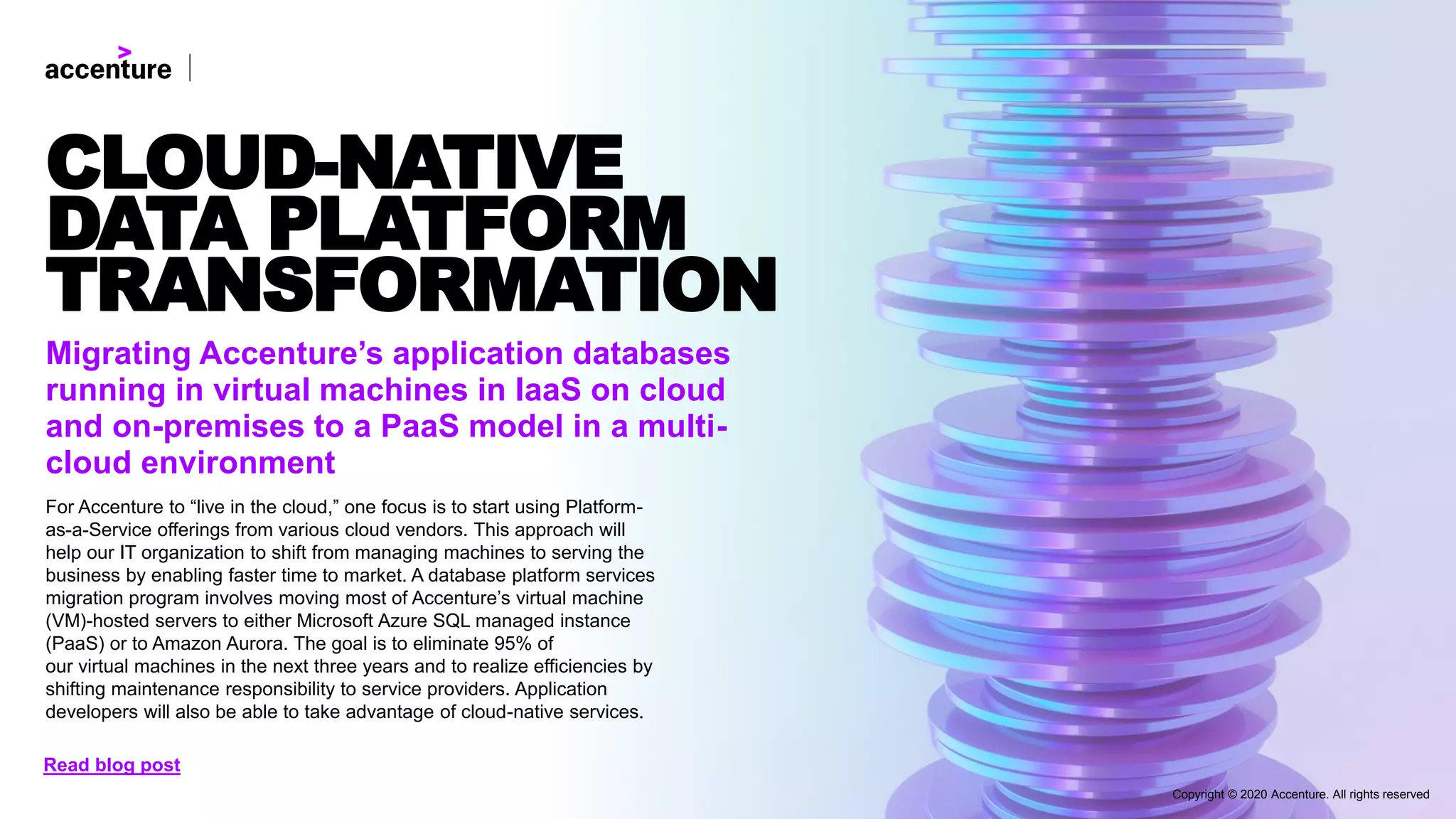 Cloud-native Data Platform Transformation | Accenture | PDF