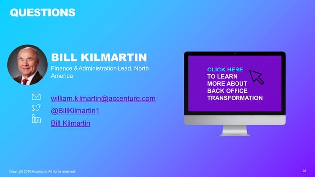 Back Office Transformation | Accenture | PPT