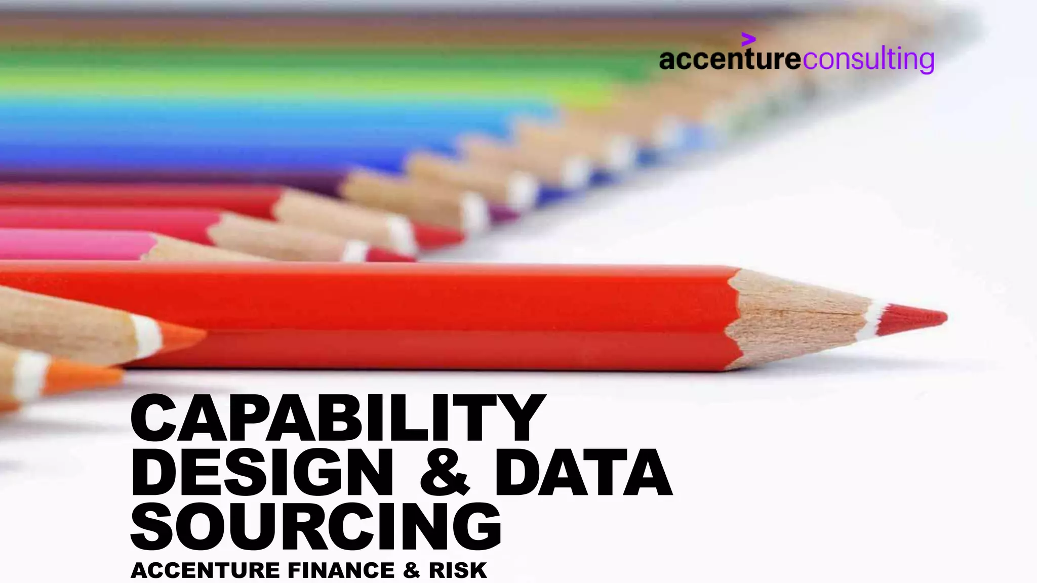 Capability Design & Data Sourcing | PPT