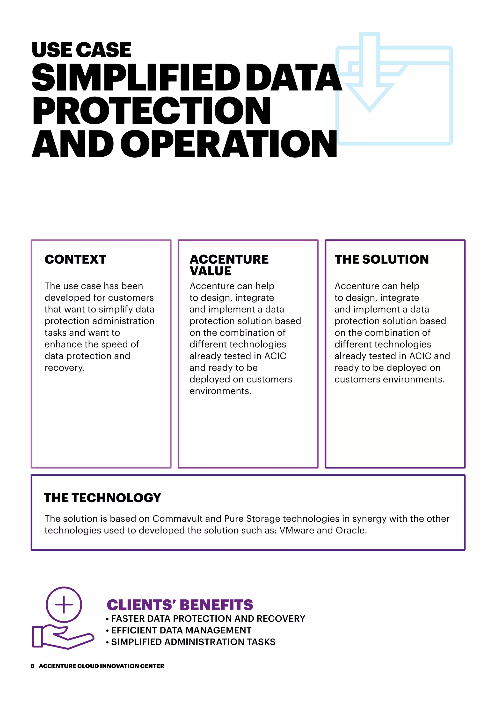 Accenture: ACIC Rome & Commvault | PDF