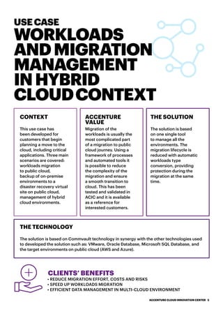 Accenture: ACIC Rome & Commvault | PDF