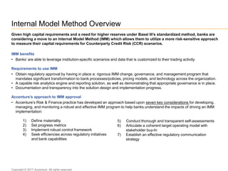 Considerations for an Effective Internal Model Method Implementation | PPT