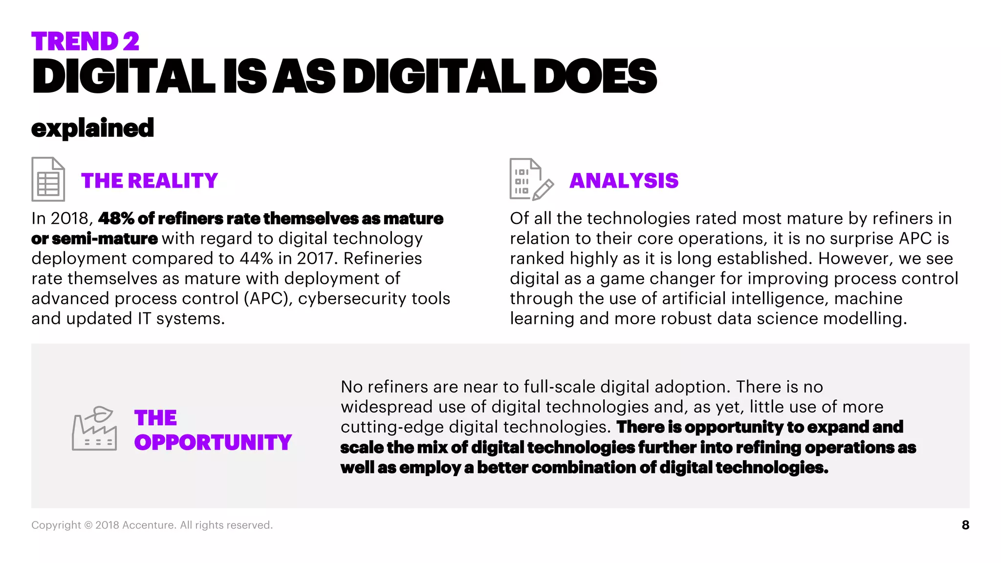 Digital Refining Survey 2018 | PPT
