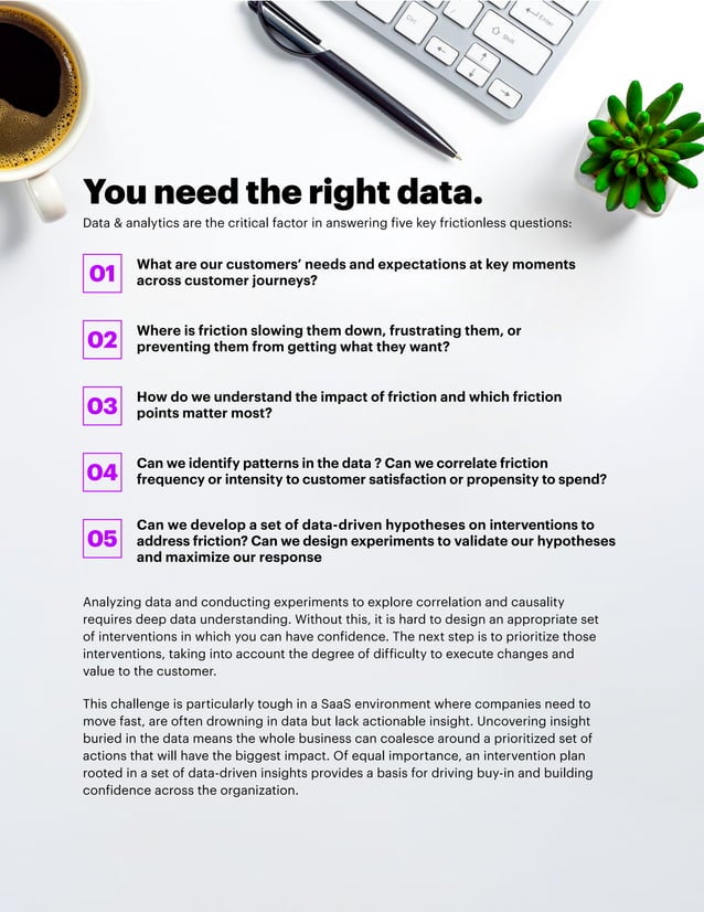 Accelerating Growth with Data-Driven Customer Experience | PDF