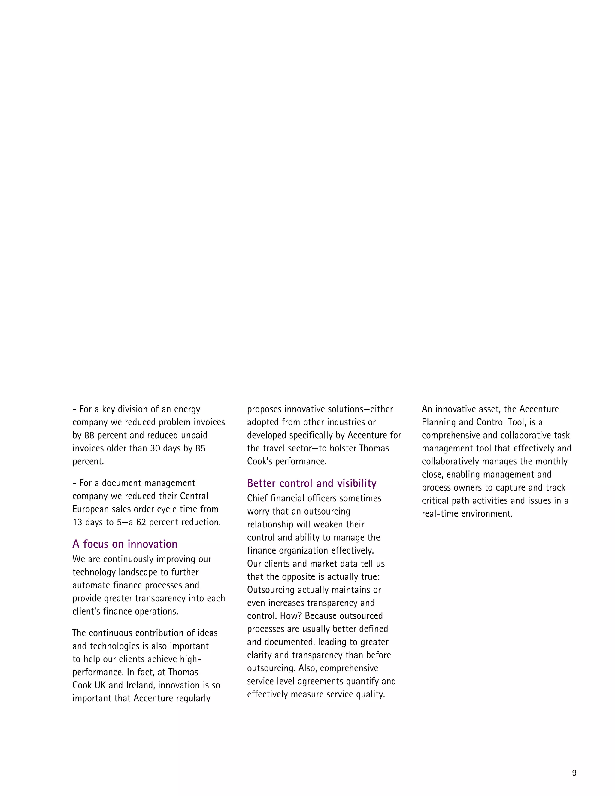 Accenture finance-and-accounting-bpo-services-brochure-v2 | PDF