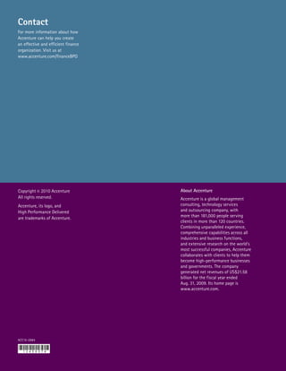 Accenture finance-and-accounting-bpo-services-brochure-v2 | PDF