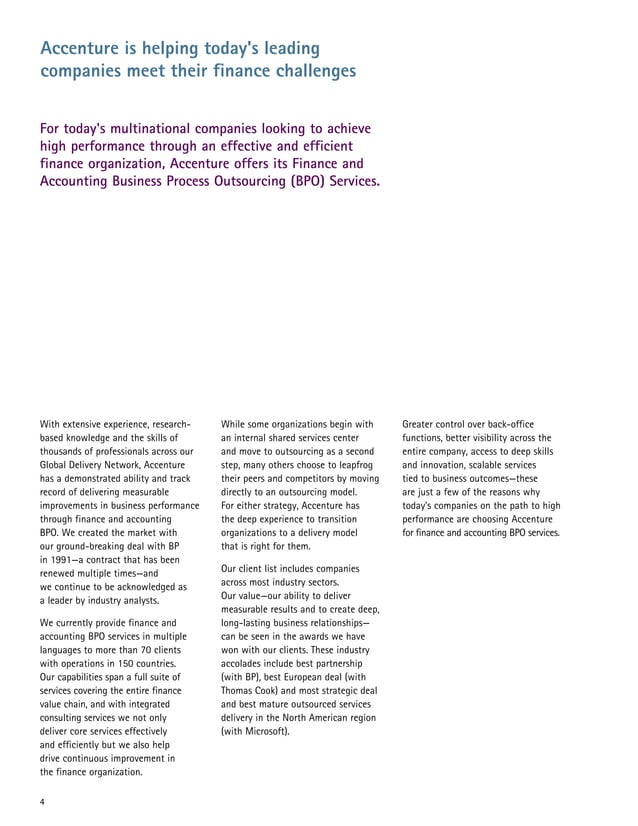 Accenture finance-and-accounting-bpo-services-brochure-v2 | PDF ...