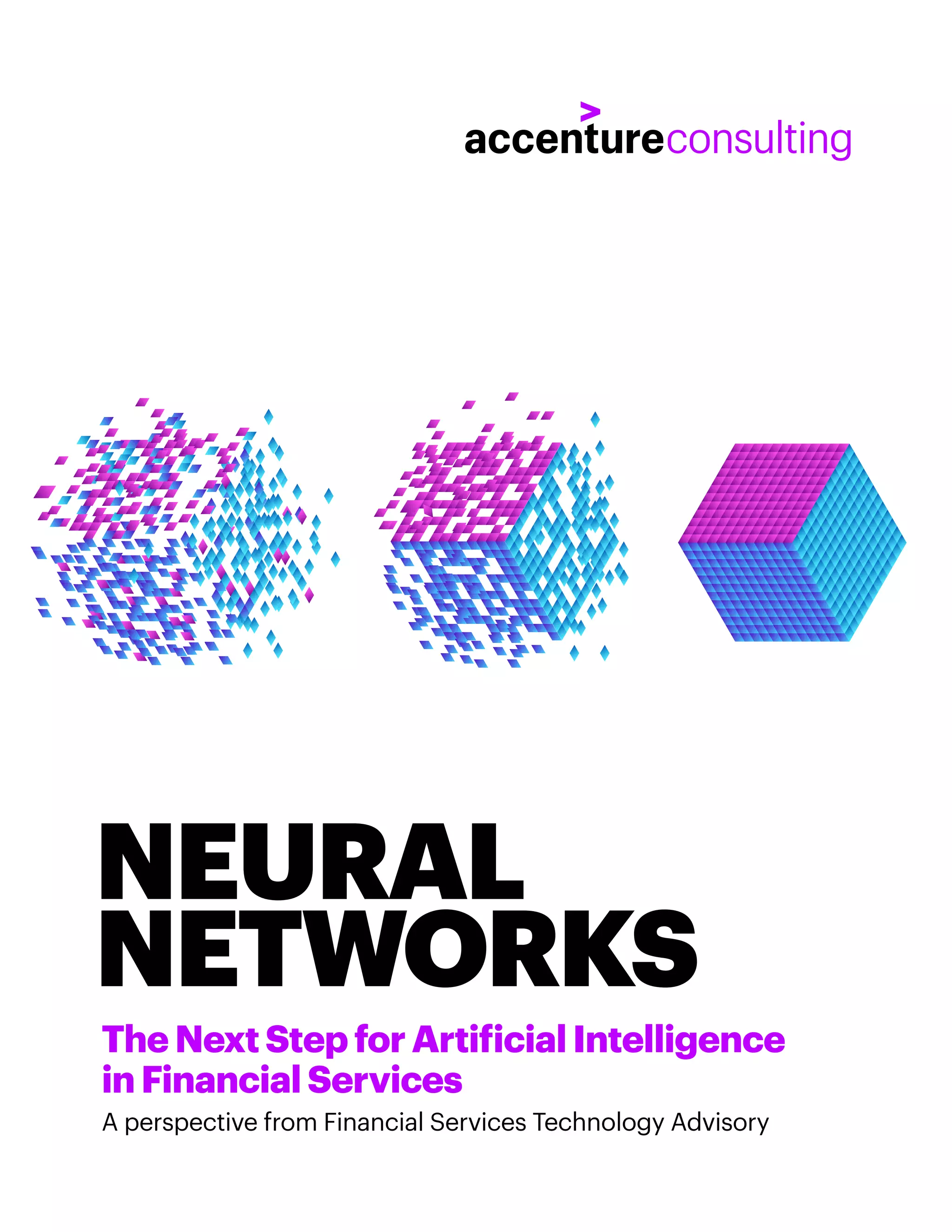 The Next Step For Aritificial Intelligence in Financial Services | PDF