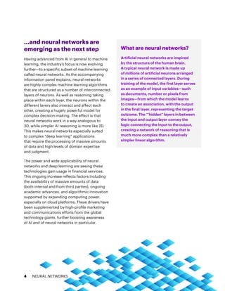 The Next Step For Aritificial Intelligence in Financial Services | PDF