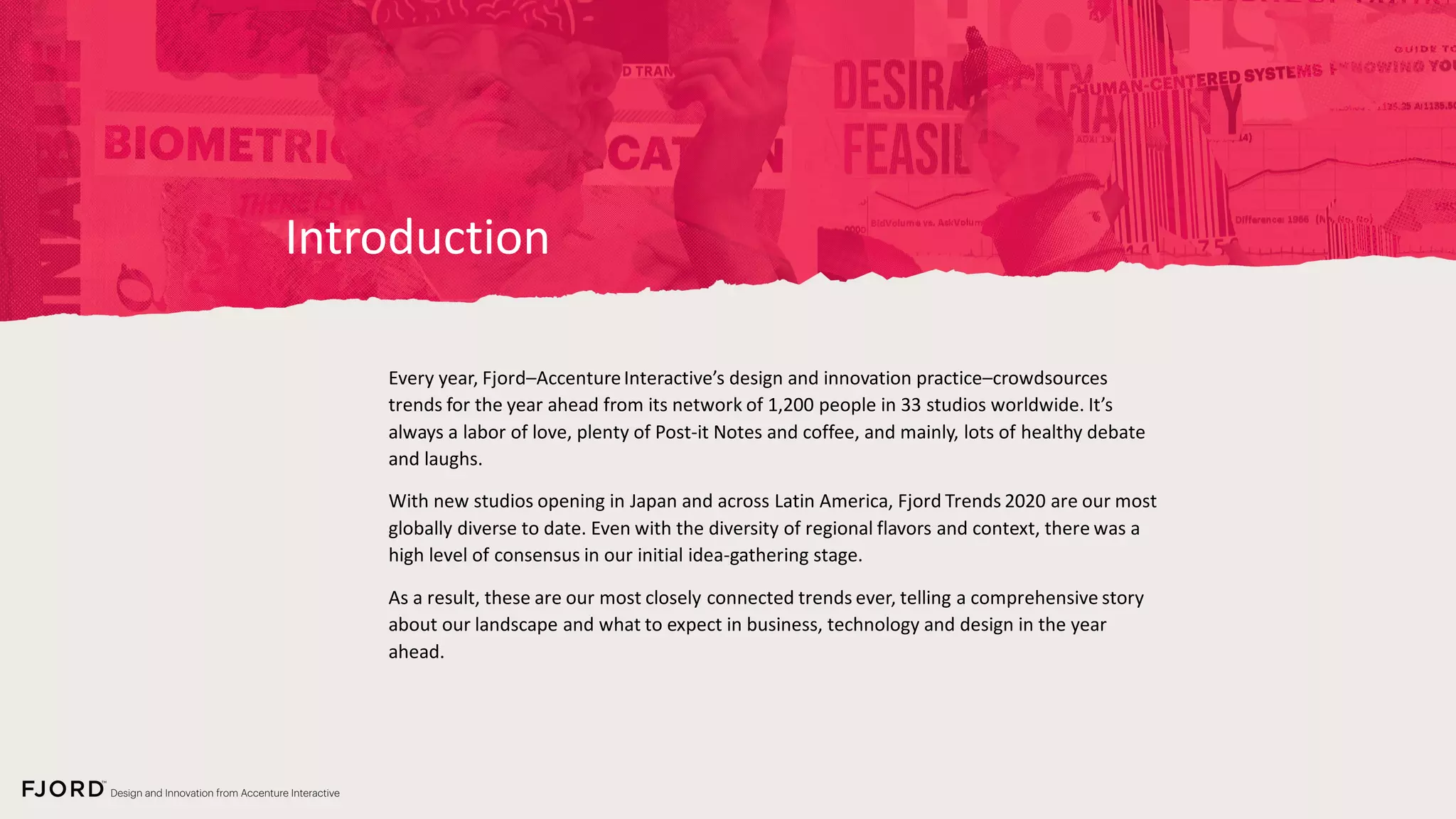 Fjord Trends 2020: Emerging Trends in Business | Accenture | PPT