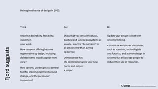 Fjord Trends 2020: Emerging Trends in Business | Accenture | PPT