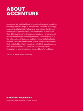 Accenture fy19-case-workbook-one-accenture-consulting | PDF