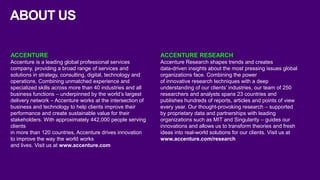 Homme+Machine : Réinventer Notre Manière de Travailler | Accenture | PPT