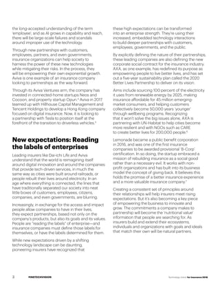 Accenture Technology Vision for Insurance 2018 | PDF | Insurance ...