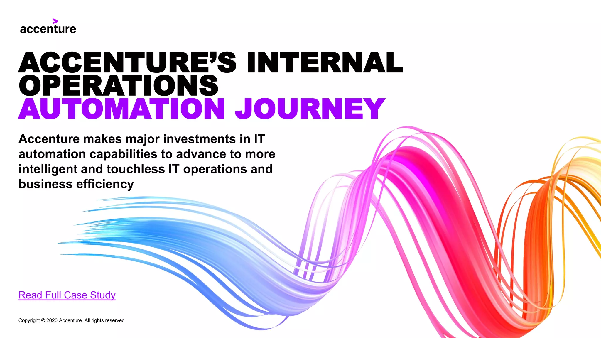 Internal Operations Automation Journey | Accenture | PDF