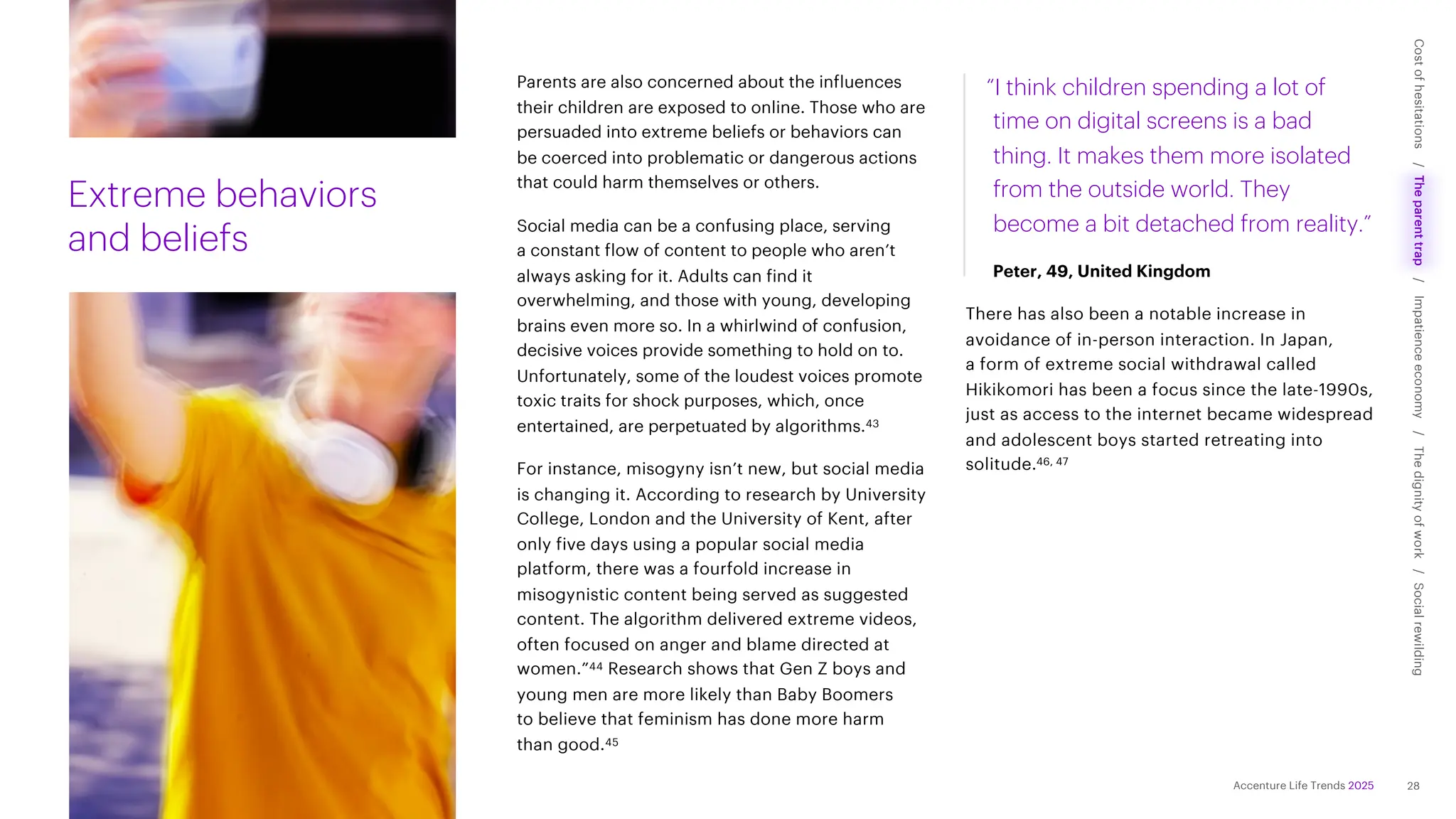 Accenture Life Trends 2025 Report biznes społeczeństwo | PDF