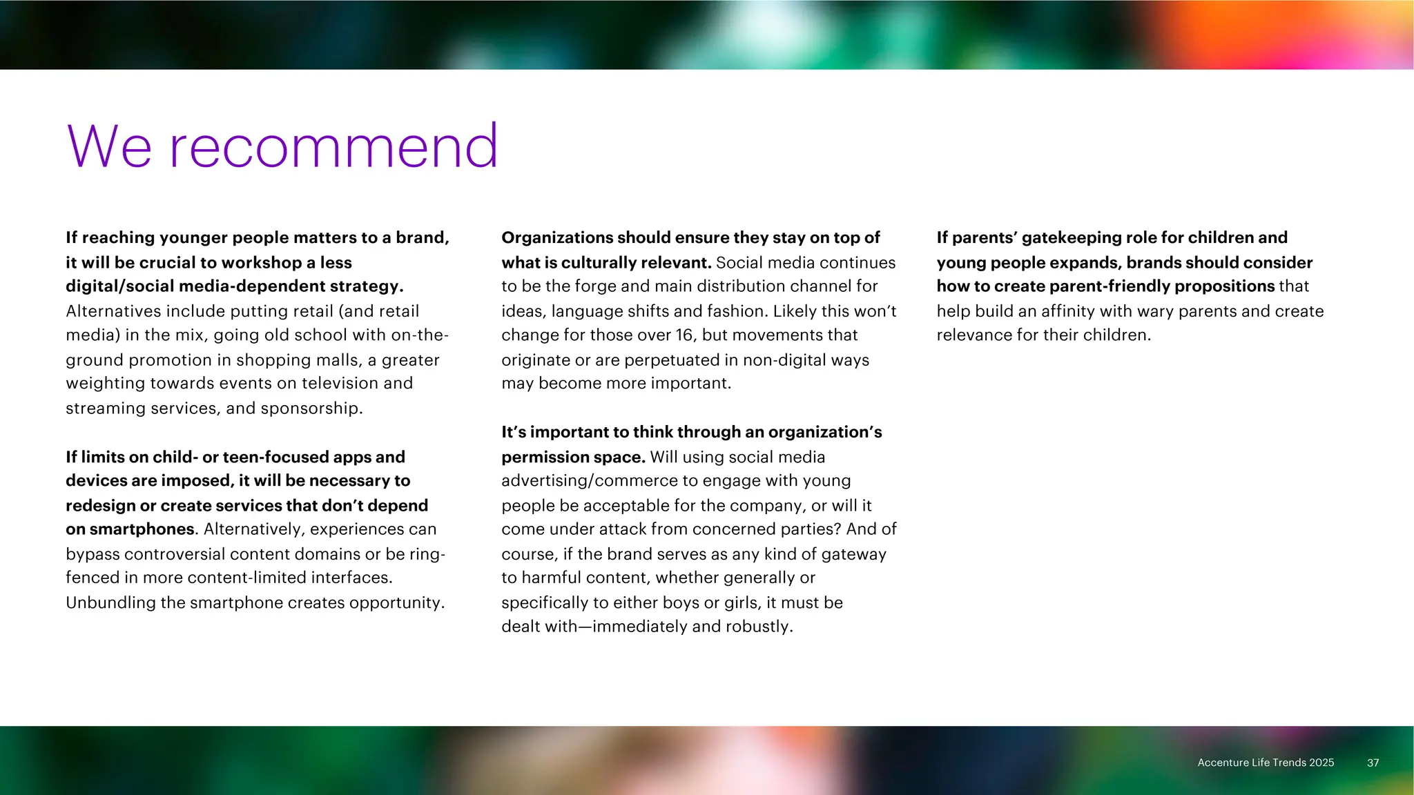 Accenture Life Trends 2025 Report biznes społeczeństwo | PDF