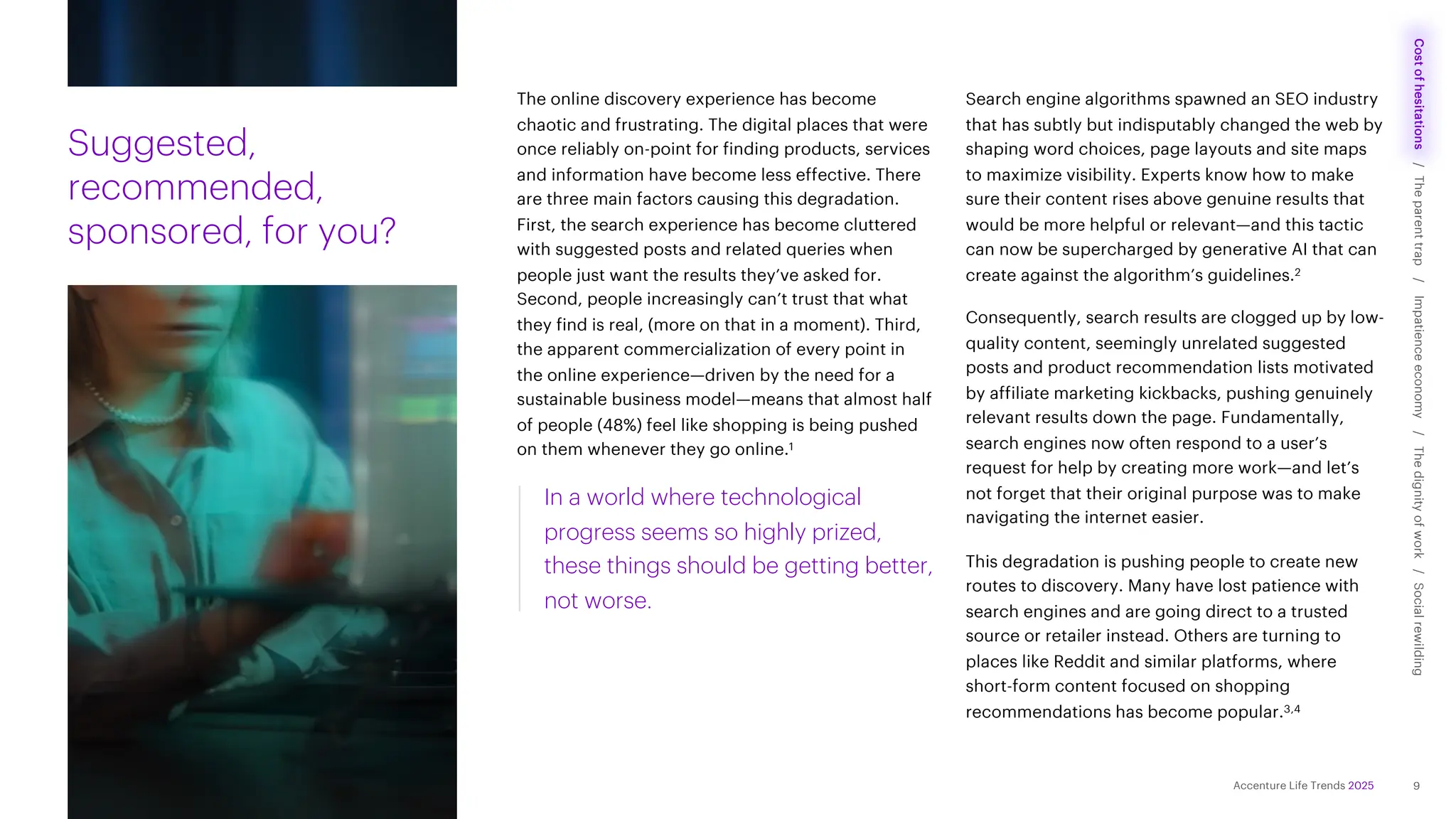 Accenture Life Trends 2025 Report biznes społeczeństwo | PDF