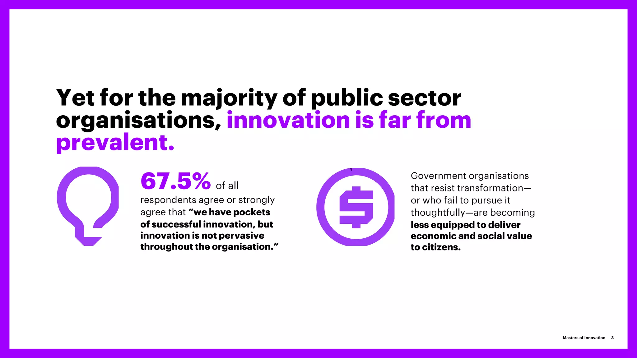 Public Service Innovation: Lessons from the Masters | PPT