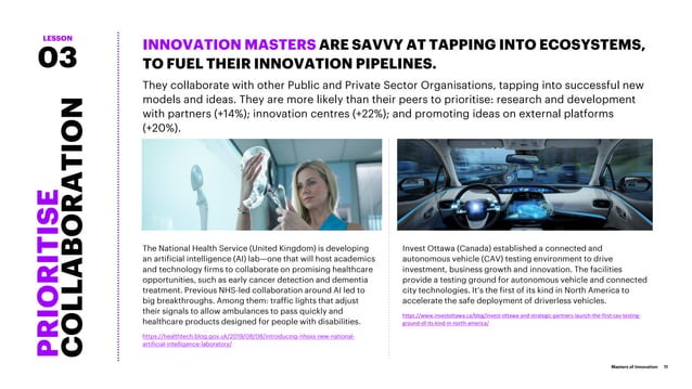 Public Service Innovation: Lessons from the Masters | PPT