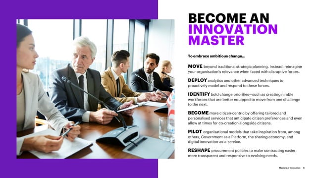 Public Service Innovation: Lessons from the Masters | PPT
