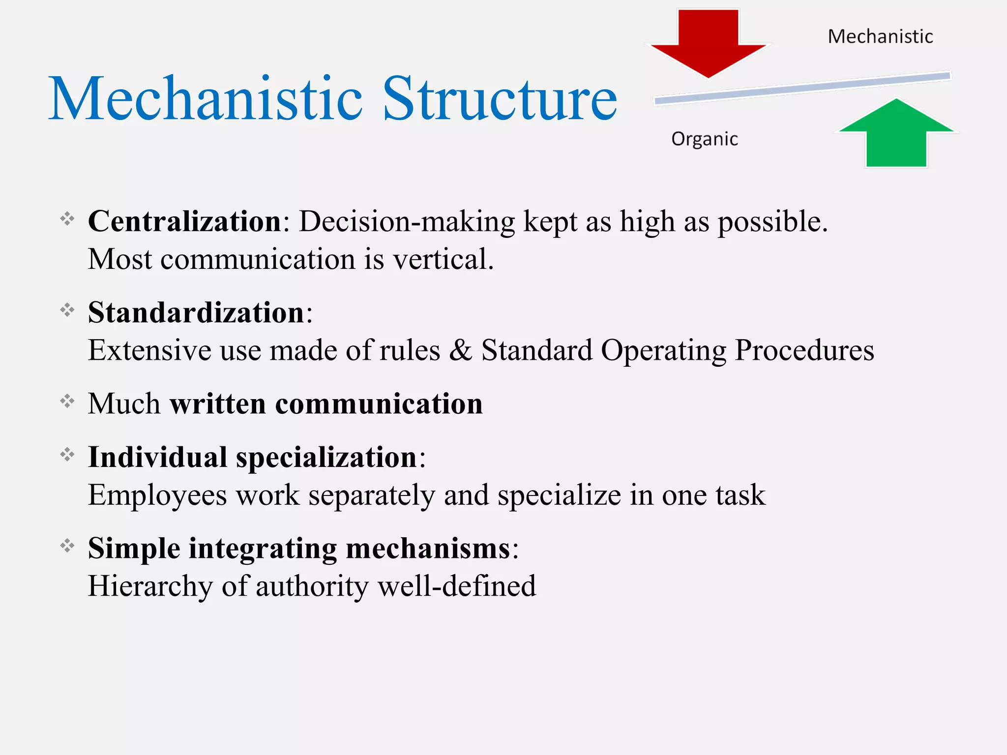 Accenture organisational design and structure of formalisation | PPT