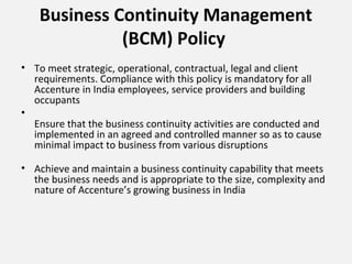 Accenture organisational design and structure of formalisation | PPT