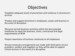 Accenture organisational design and structure of formalisation | PPT