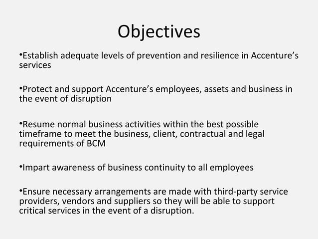 Accenture organisational design and structure of formalisation | PPT ...